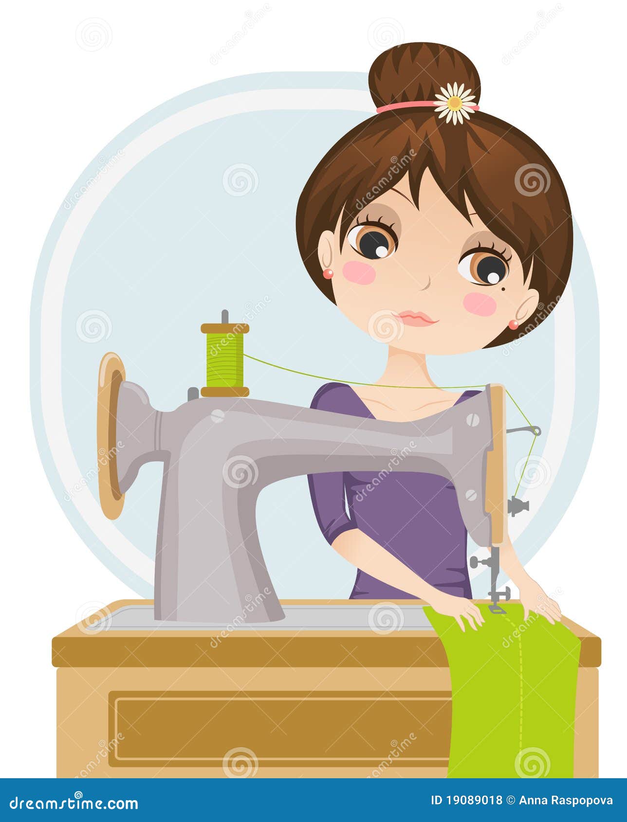 Dressmaker Royalty-Free Stock Photography | CartoonDealer.com #21741287