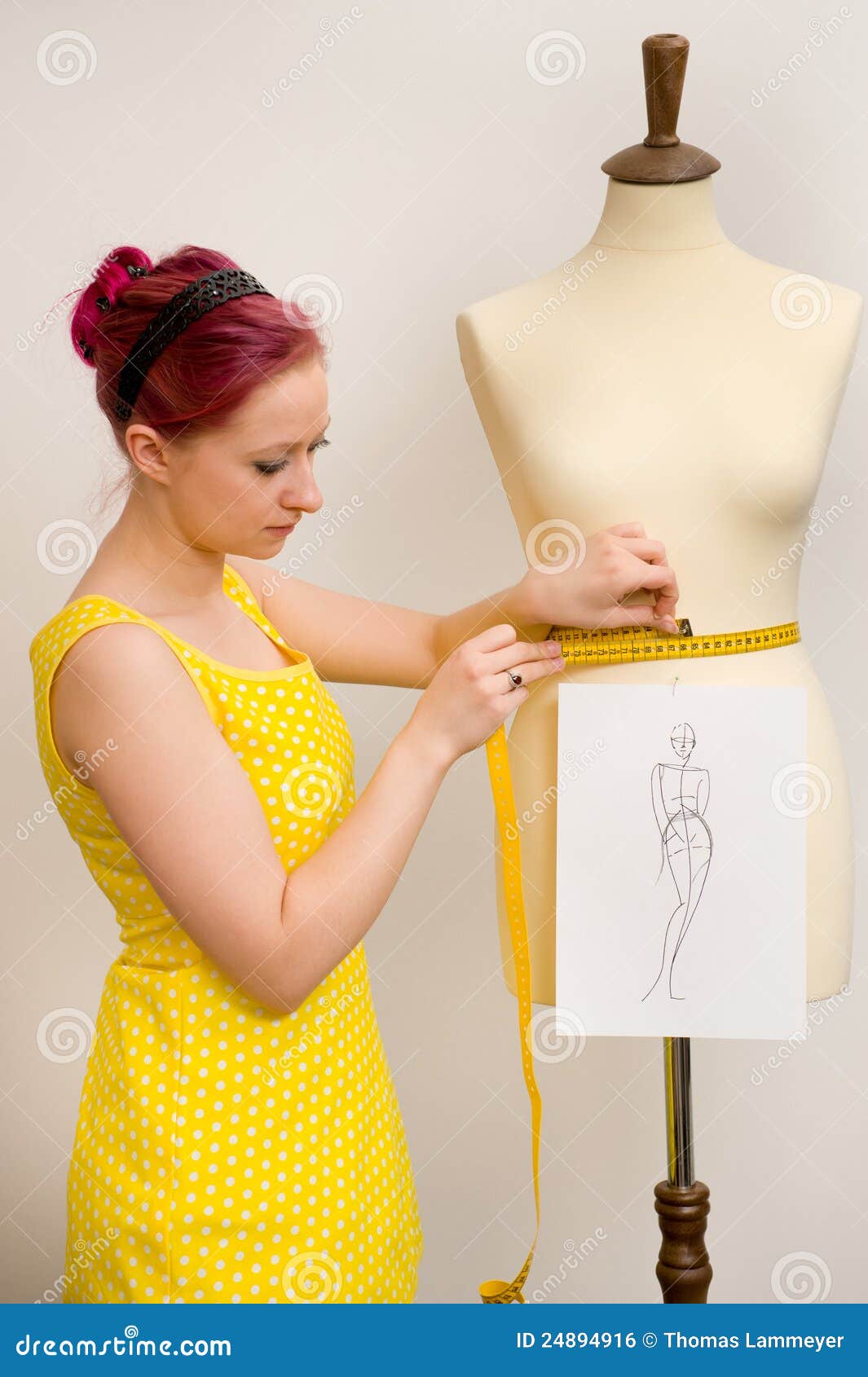 Dressmaker stock photo. Image of dress, happy, path, design - 24894916