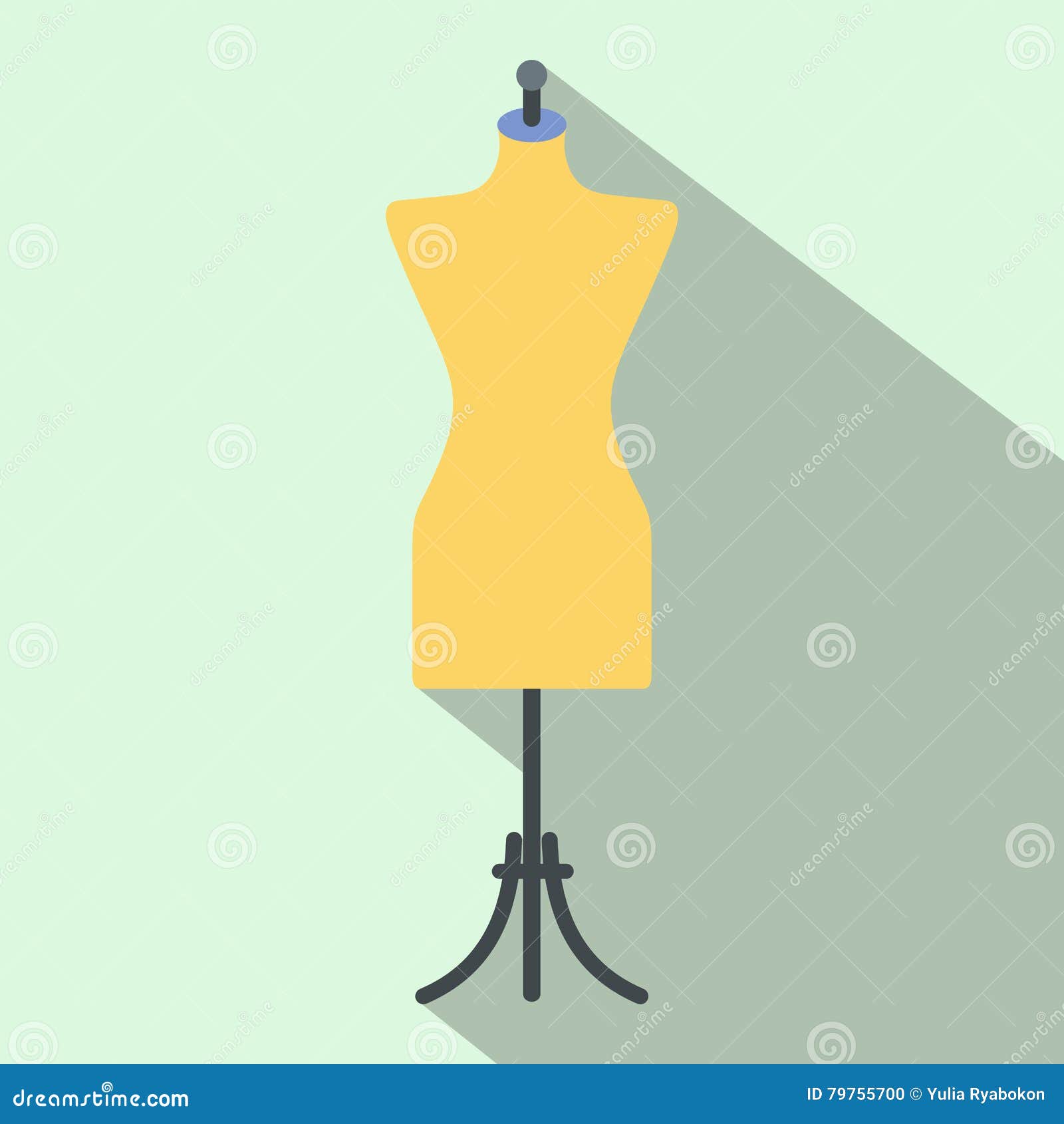 Dressmaker Model Icon. Detailed Set Of Handmade Icons. Premium Quality ...