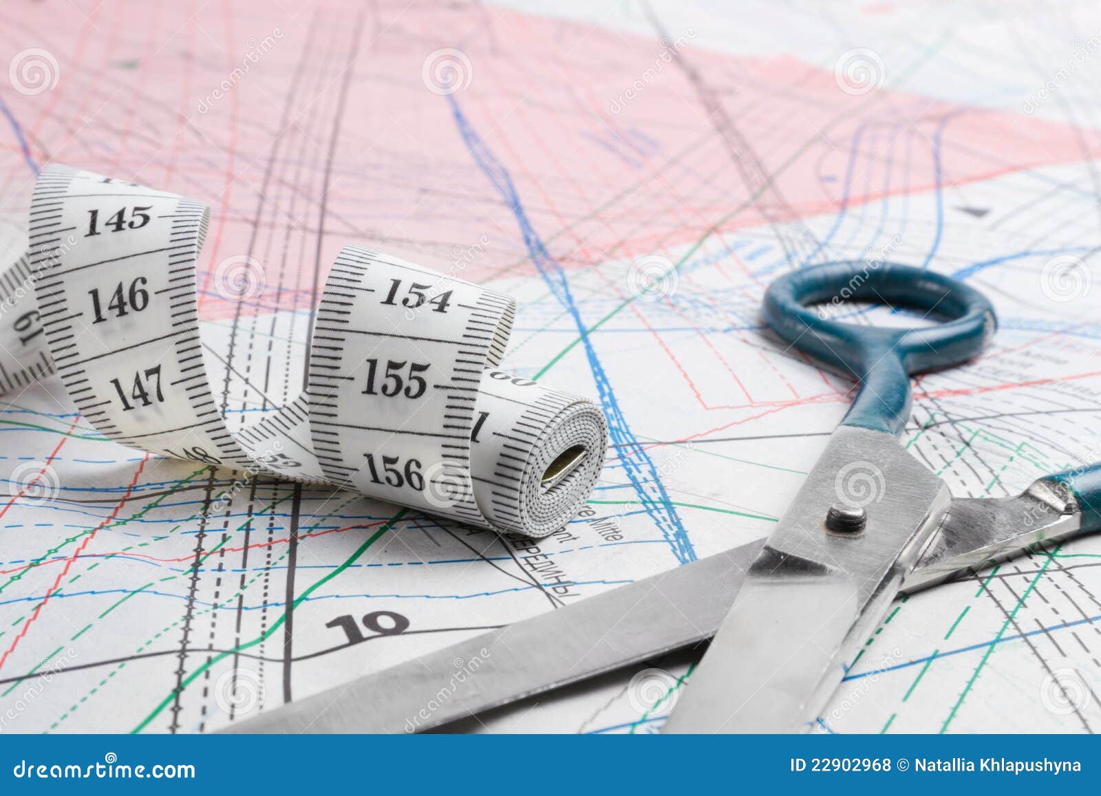 Dressmaker or Tailor Professional Equipment Stock Photo - Image of ...