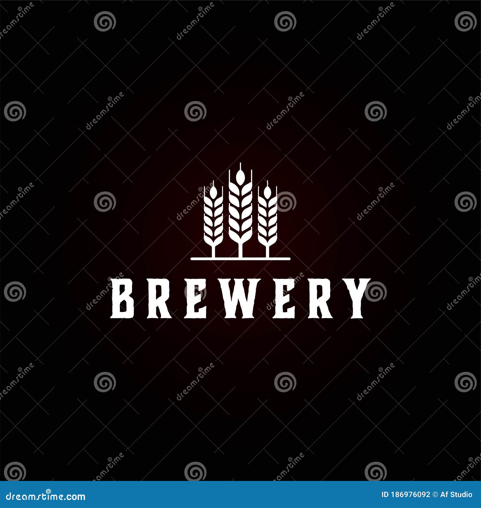 Modern Malt for Ale Beer Brewery Logo Design Vector Stock Vector ...