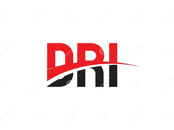 DRI Letter Initial Logo Design Vector Illustration Stock Vector ...