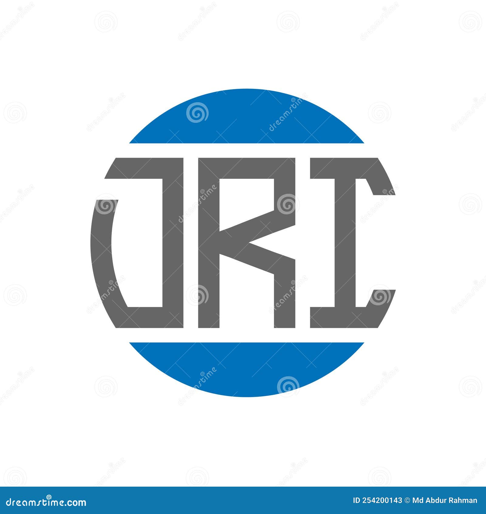 DRI Letter Logo Design on White Background. DRI Creative Initials ...