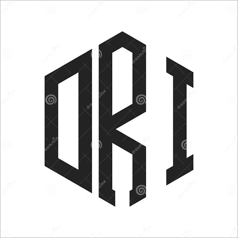 DRI Logo Design. Initial Letter DRI Monogram Logo Using Hexagon Shape ...