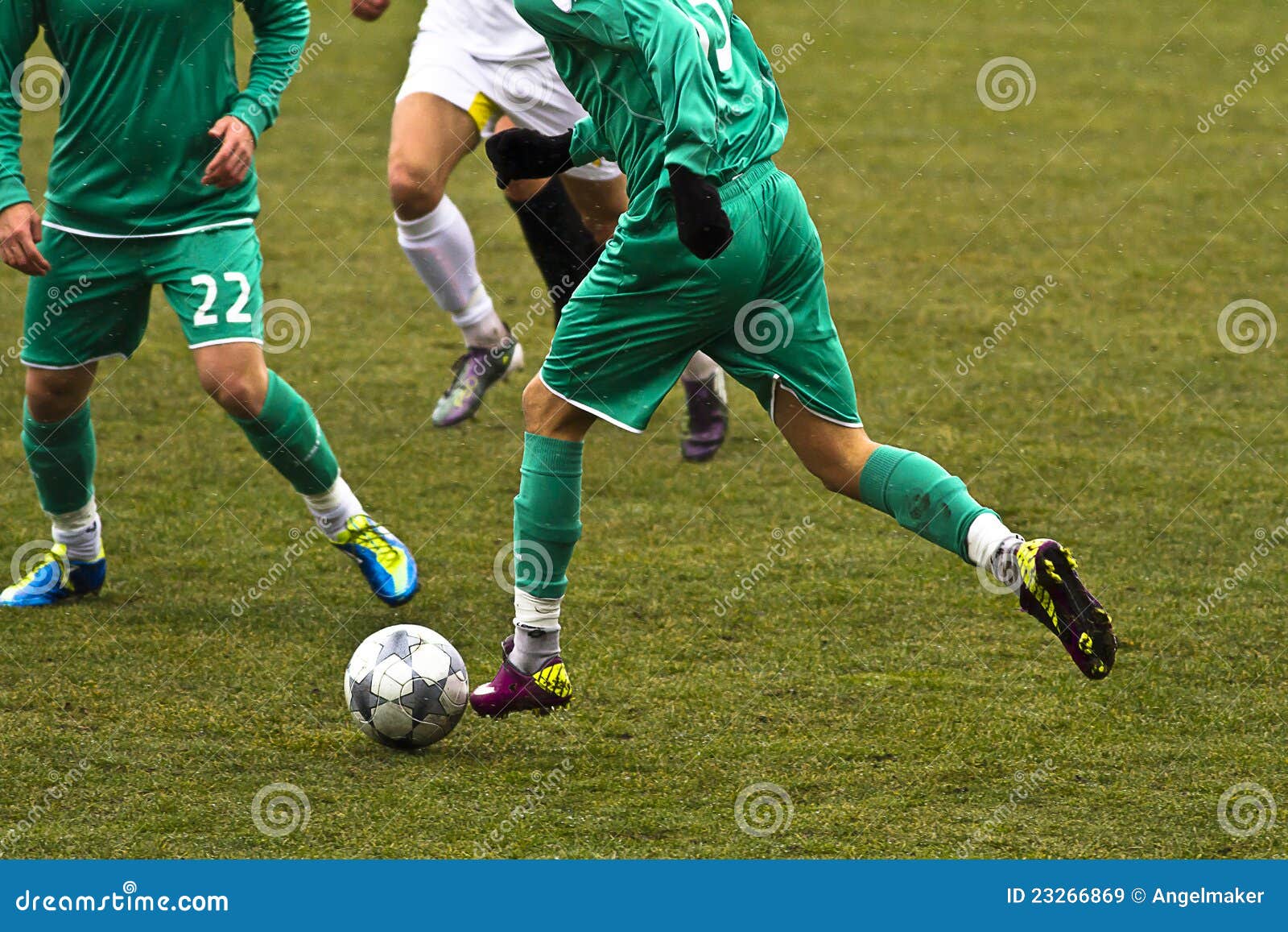 Dribbling stock image. Image of intervene, player, play - 23266869