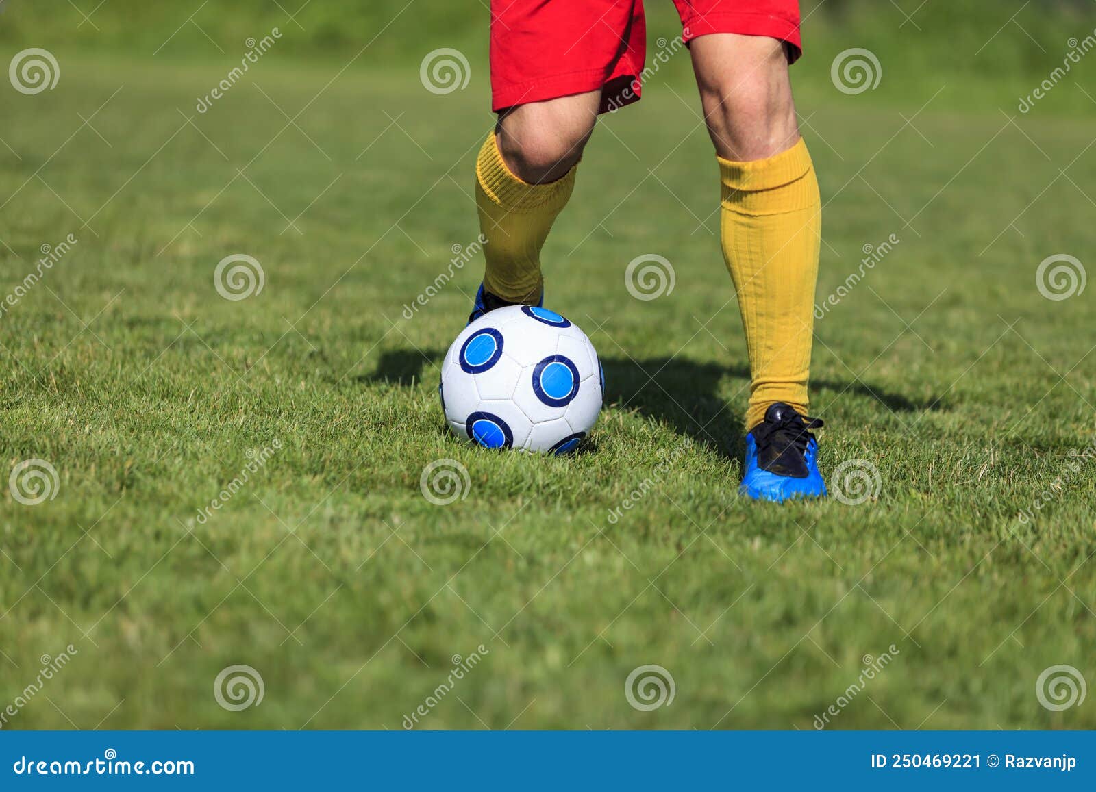 Dribbling stock image. Image of legs, match, competition - 250469221