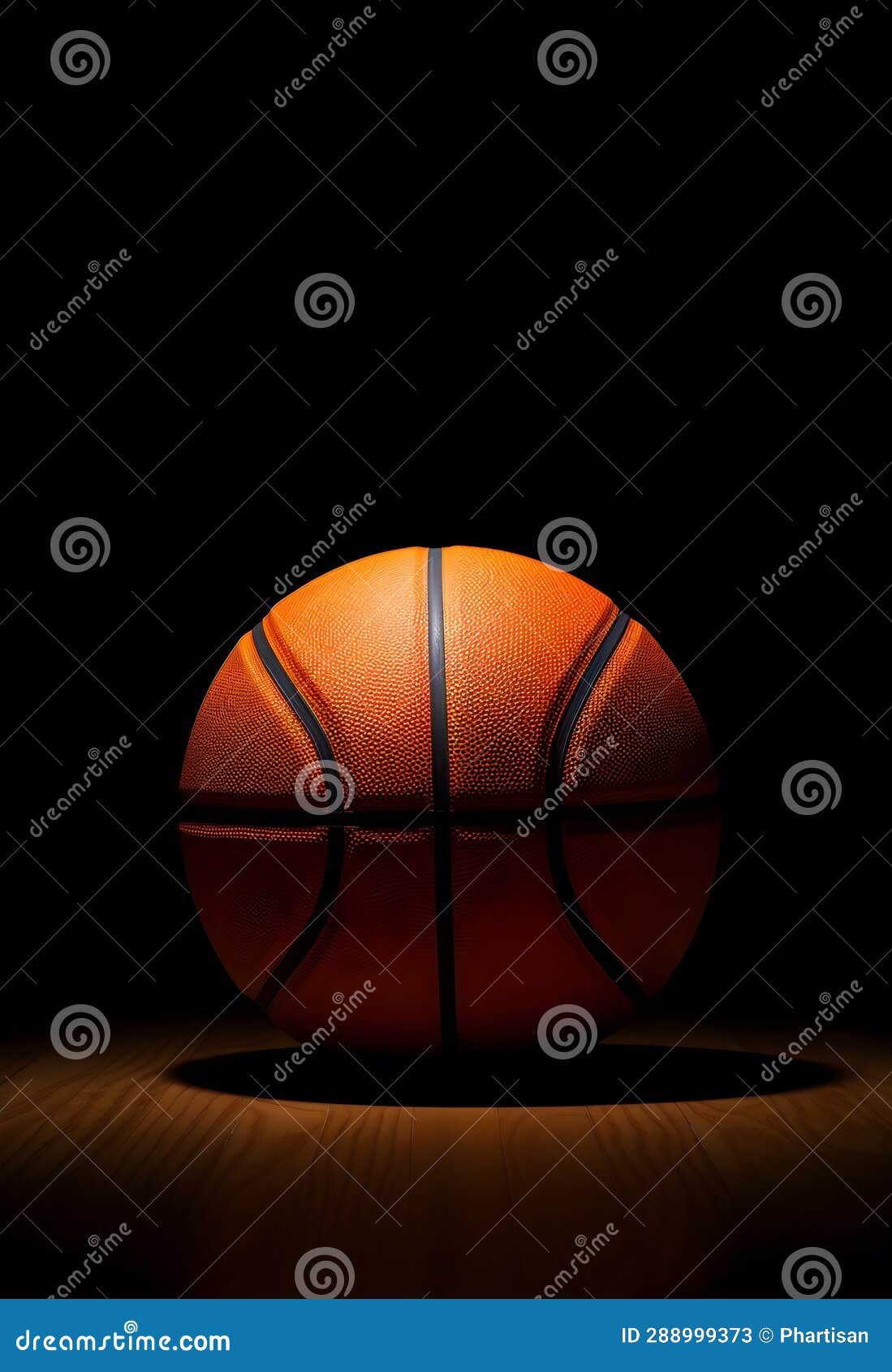 Dribbling Dynamism, Pop Art Minimalist Basketball Stock Illustration ...