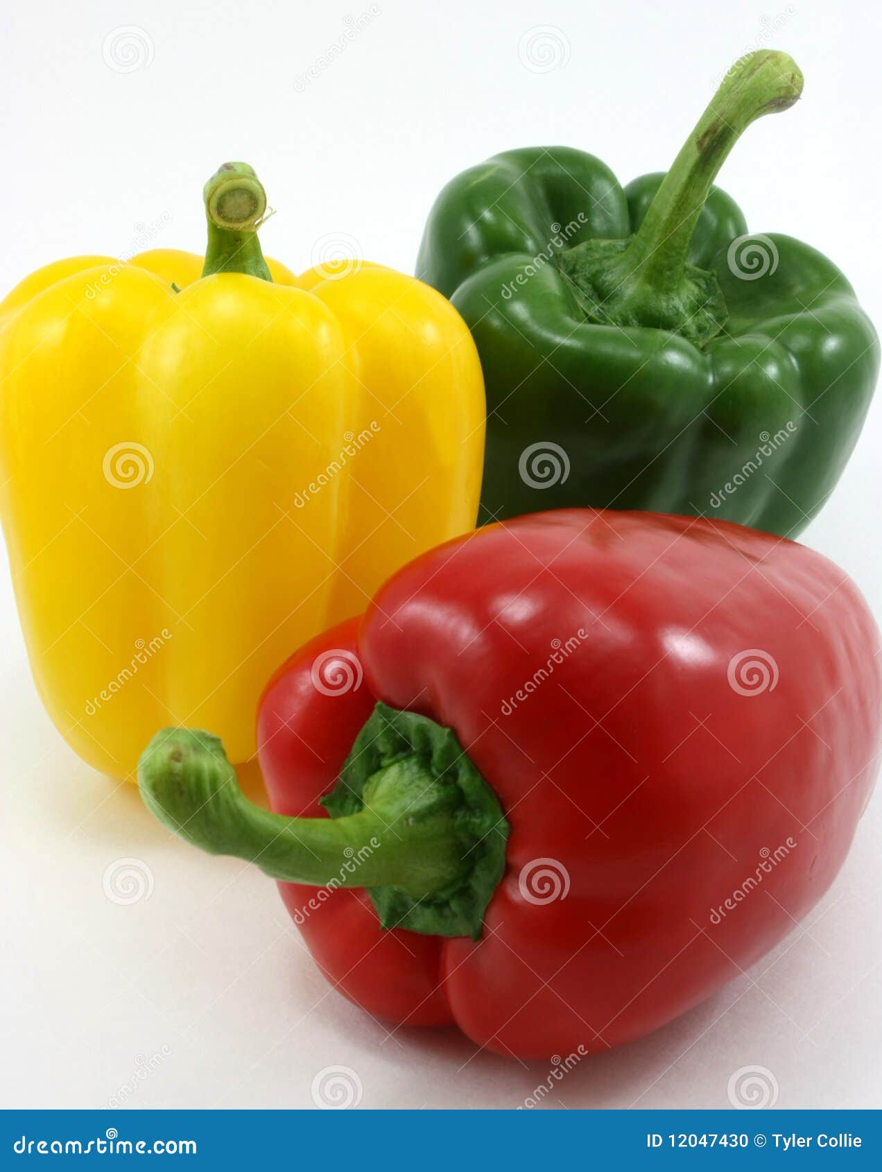 Drie Peper Groene, Gele, Rode Organisch Stock Foto - Image of peper ...