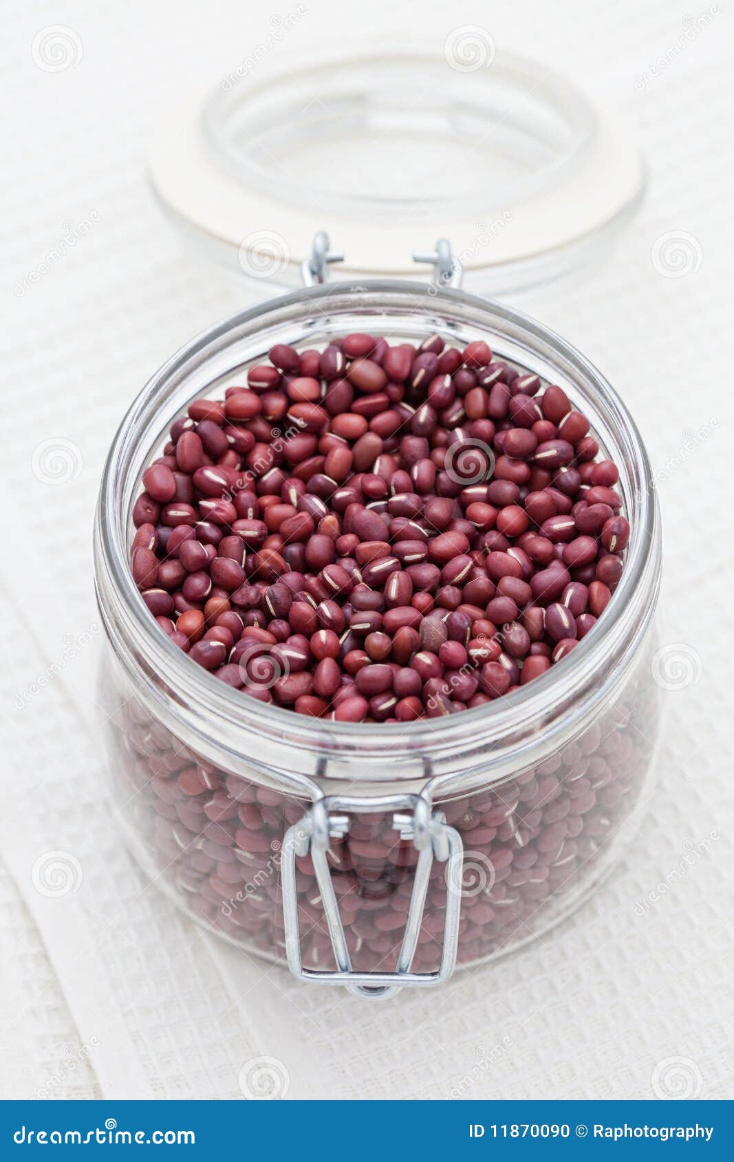 Red Adzuki Beans, Also Called Azuki, Aduki Or Red Mung Bean. Dried ...