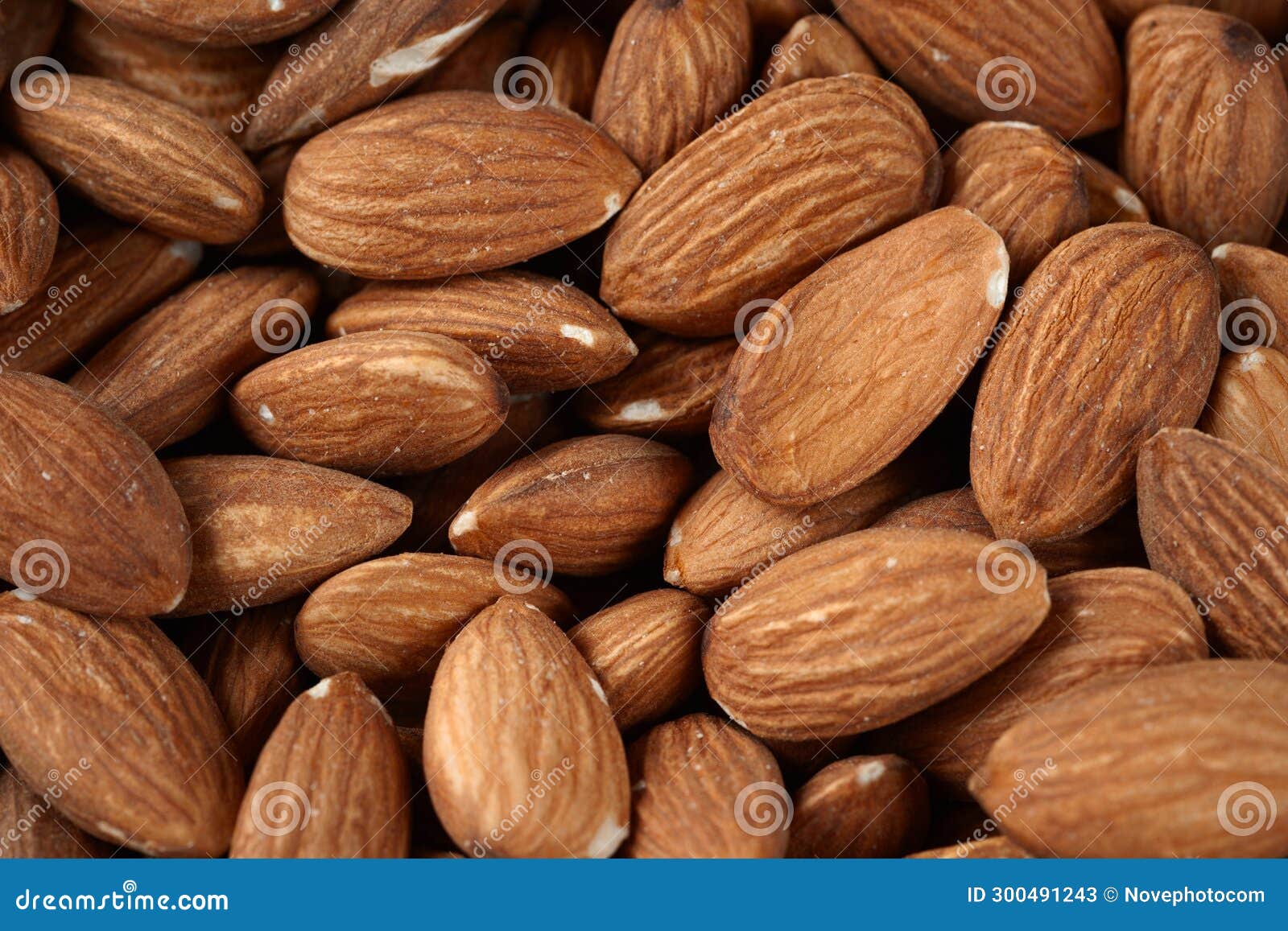 Dried Almonds. Almond Background Stock Image - Image of healthy, almond ...