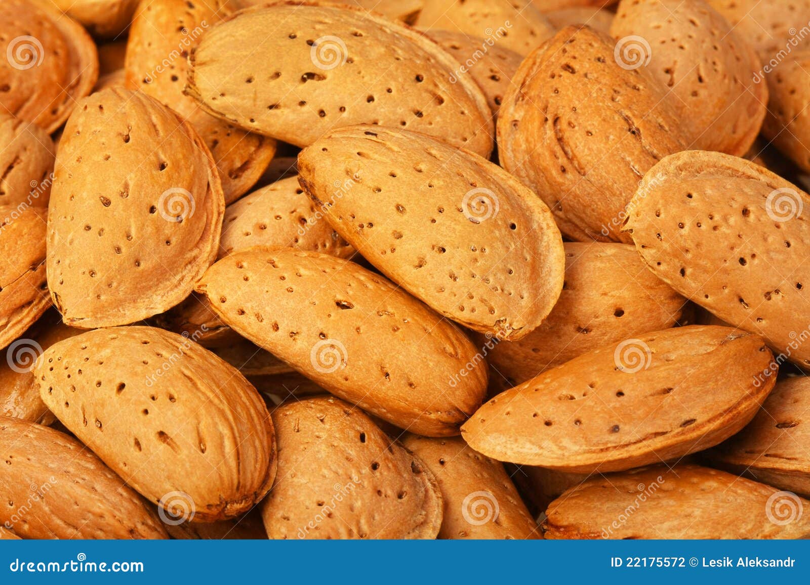 Dried Almonds Closeup, Background Stock Photo - Image of full, group ...