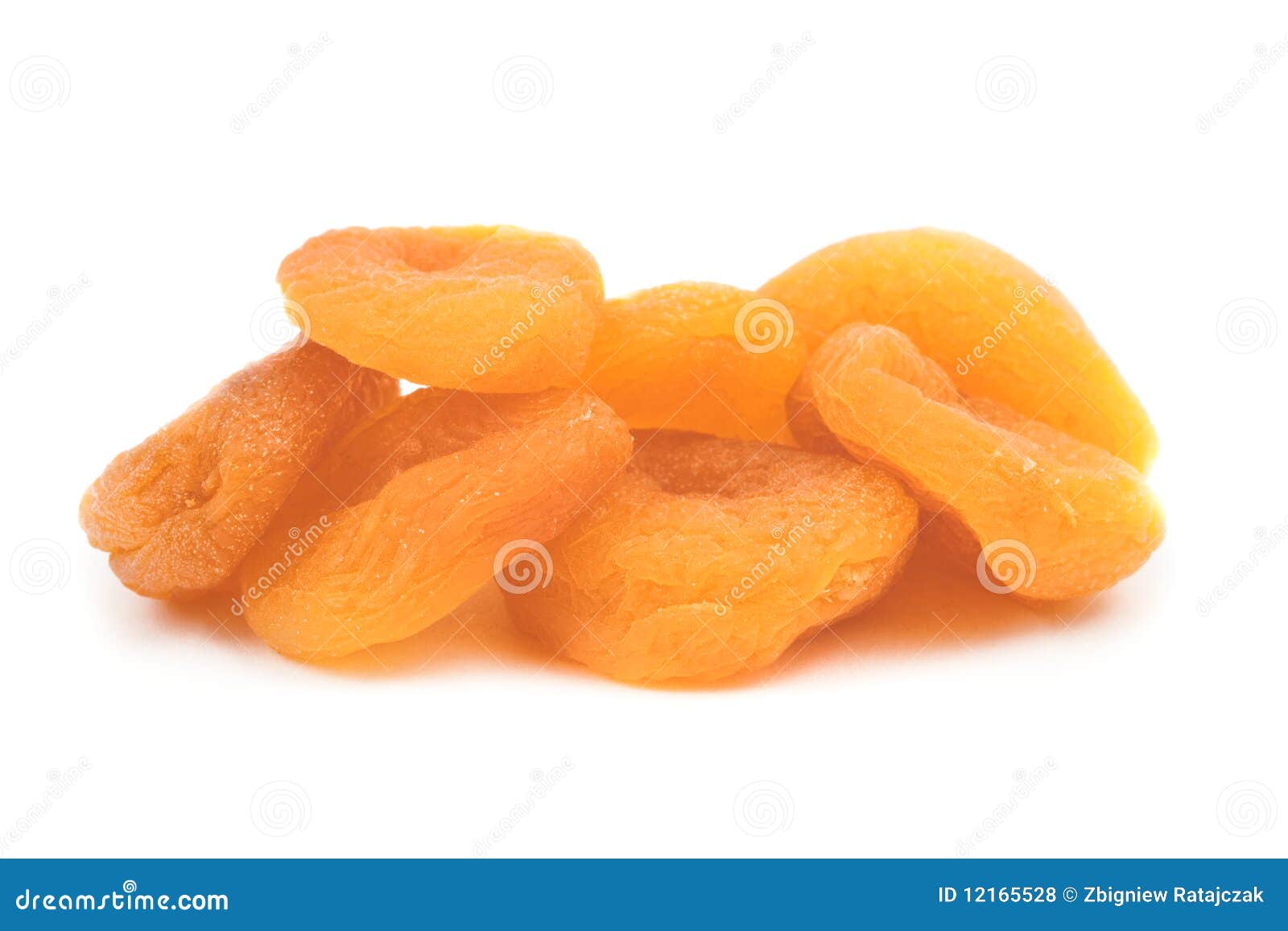 Dried apricot stock photo. Image of snack, dried, white - 12165528