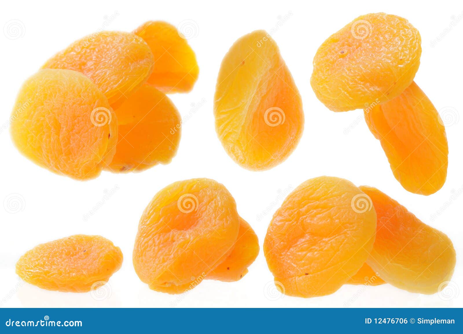 Dried Apricot stock photo. Image of healthy, studio, fruit - 12476706