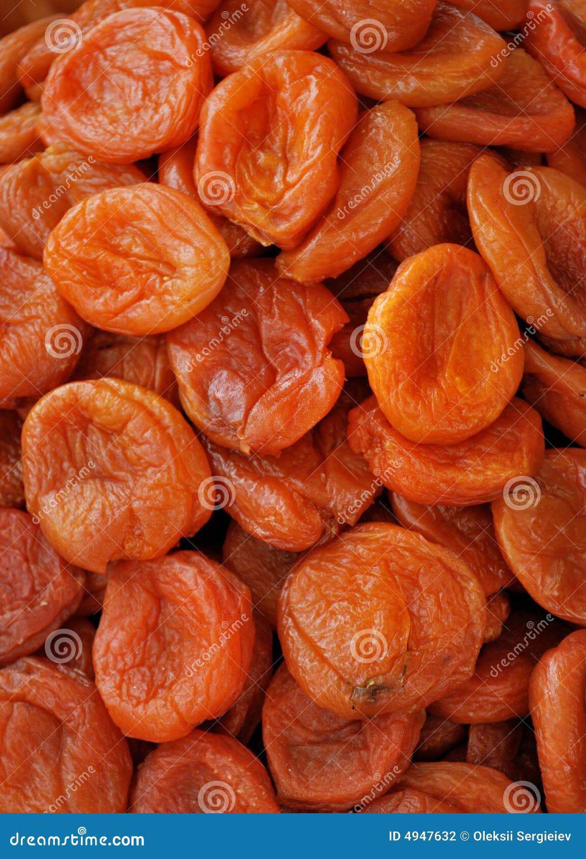 Dried apricots stock photo. Image of healthy, ingredient - 4947632