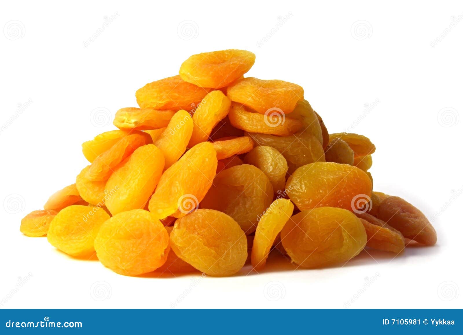 Dried apricots. stock image. Image of ripe, apricots, skin - 7105981