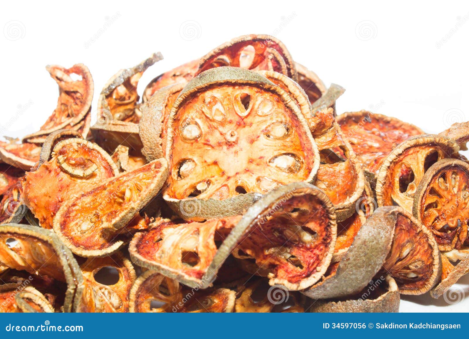Dried Bale Fruit, Thai Herb Stock Photo - Image of fruit, diet: 34597056