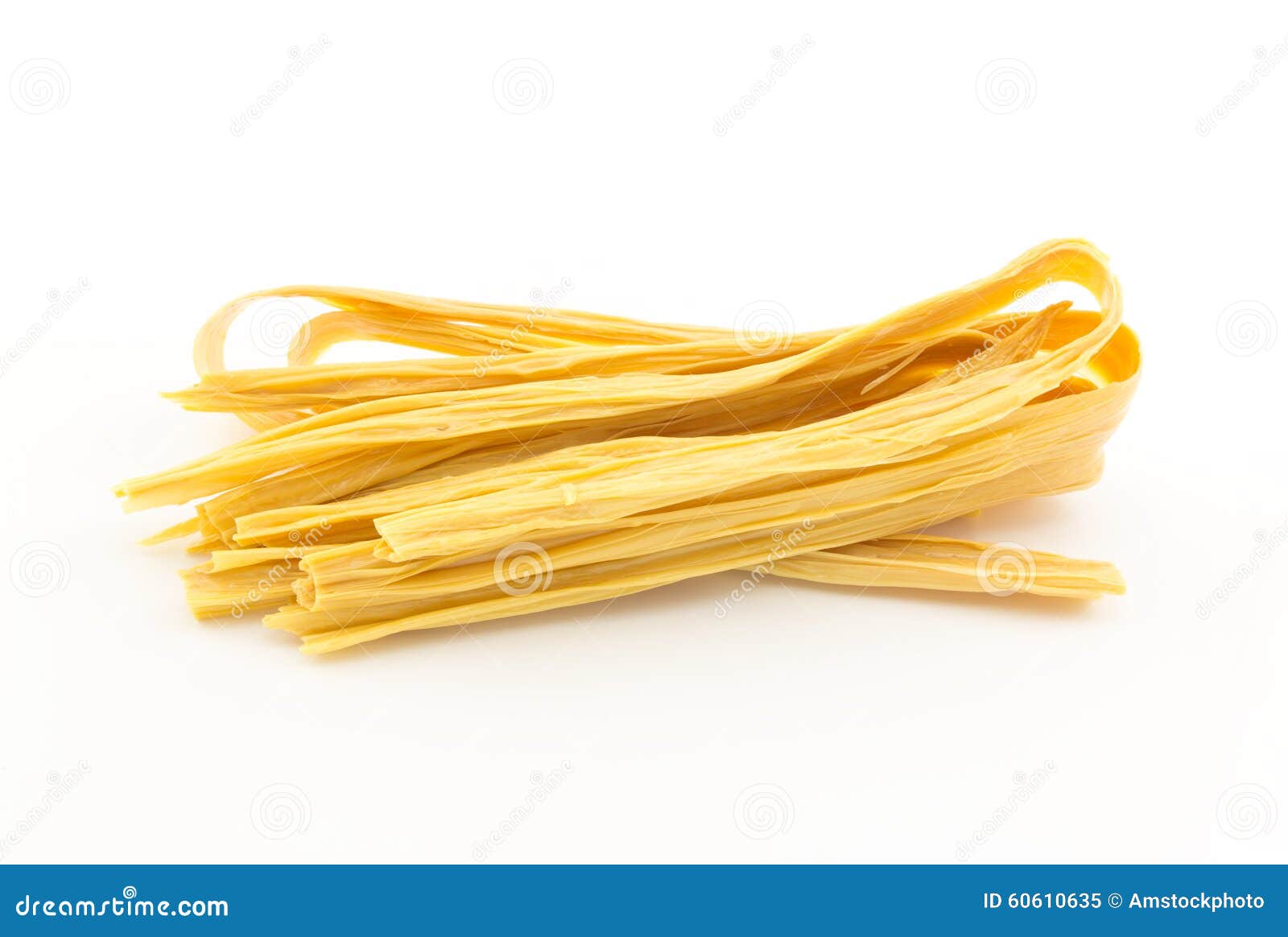 Dried Bean Curd Sheet on White Background Stock Image - Image of white ...