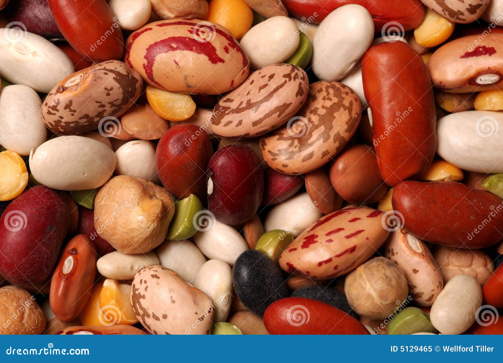 Dried Beans stock image. Image of multi, close, colored - 5129465