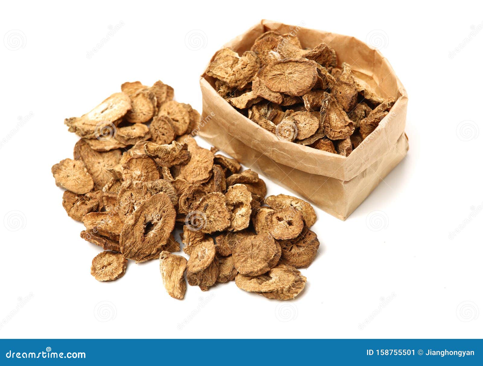 Dried Burdock stock image. Image of closeup, dried, healthy - 158755501