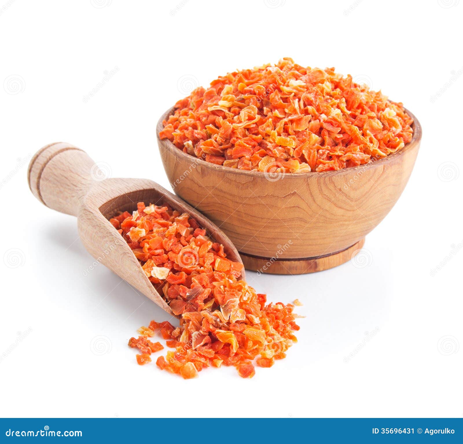 Dried Carrots Isolated on White Stock Image - Image of white, aroma ...