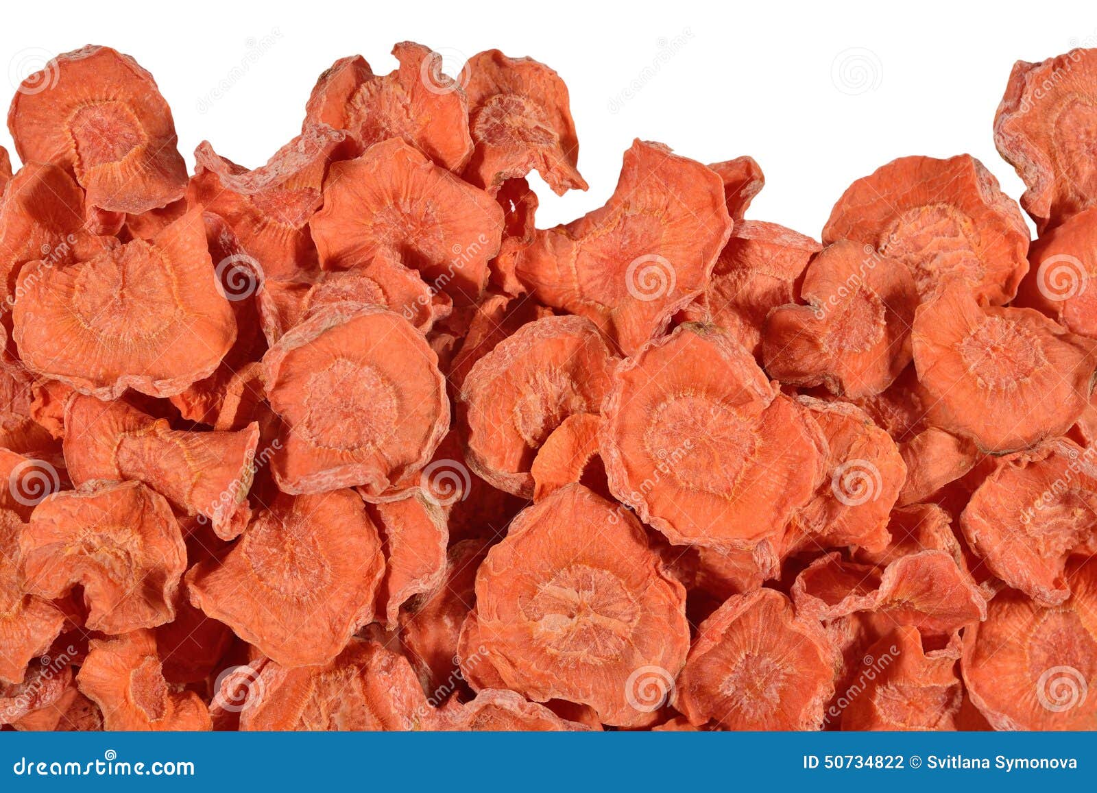 Dried carrots on a white stock photo. Image of spice - 50734822