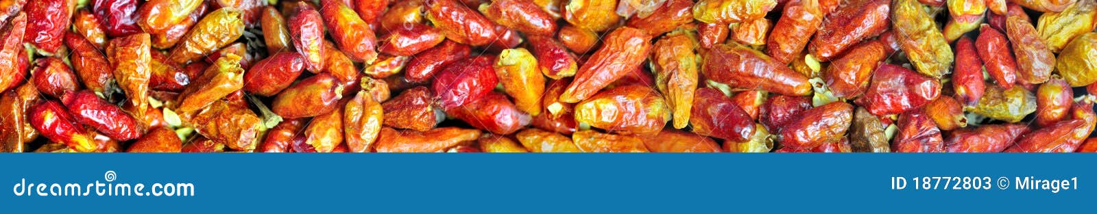 Dried Cayenne Peppers stock image. Image of peppers, orange - 18772803