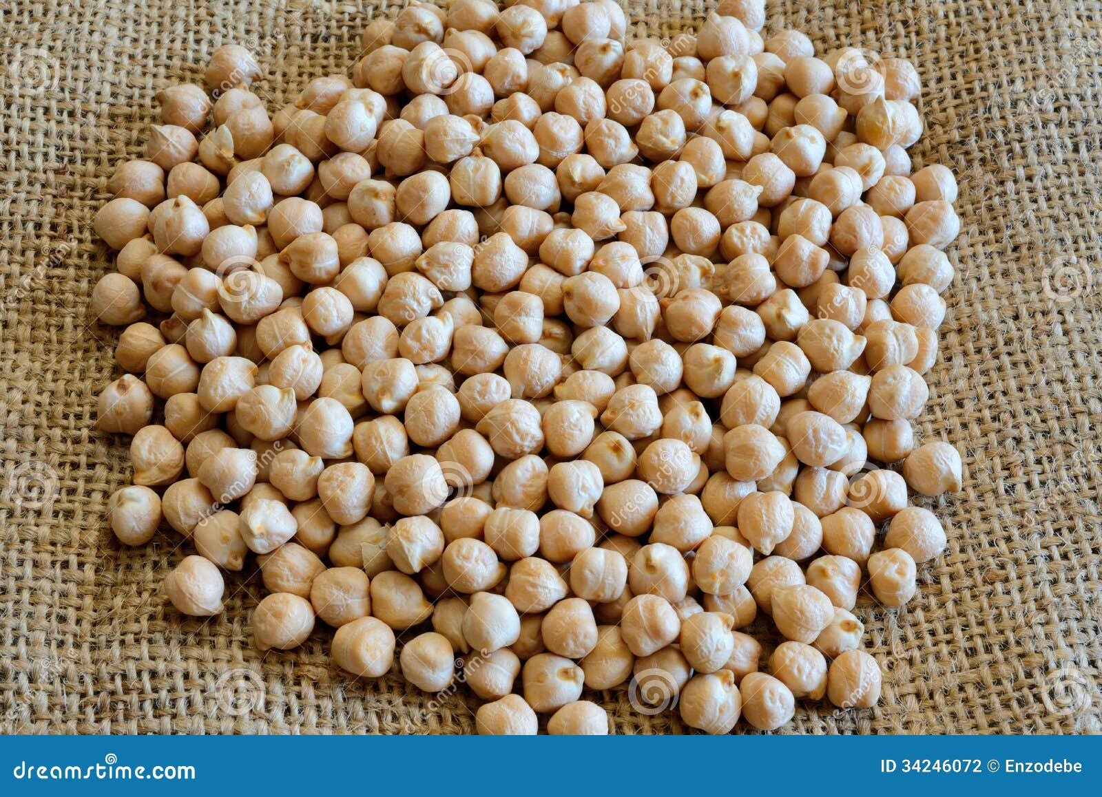 Dried chickpeas stock photo. Image of closeup, cooking - 34246072