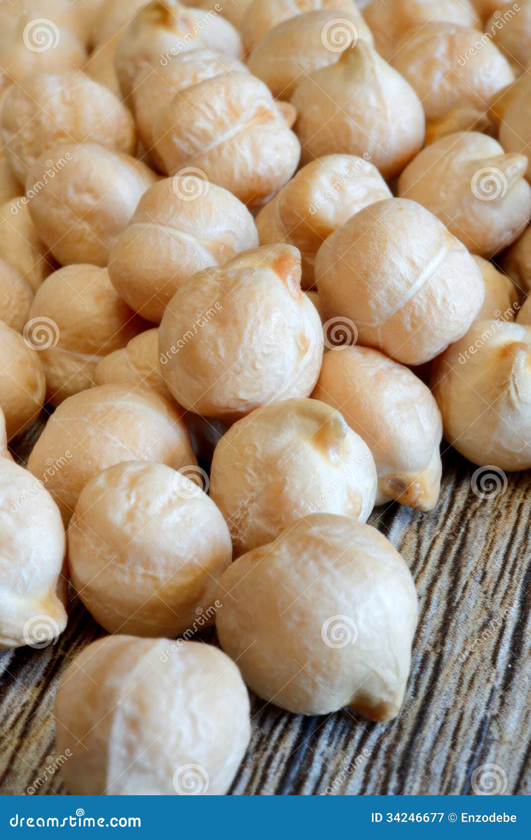 Dried chickpeas stock image. Image of rice, cereal, chickpeas - 34246677