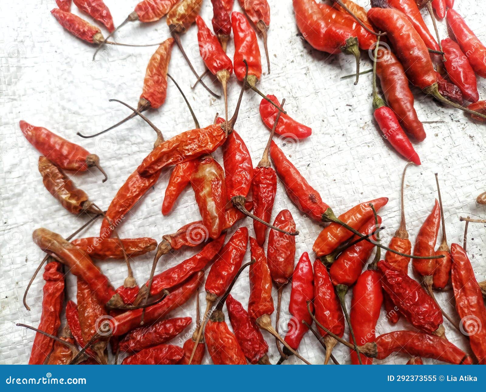 Dried Chili Peppers To Make Chili Powder Stock Image - Image of pepper ...