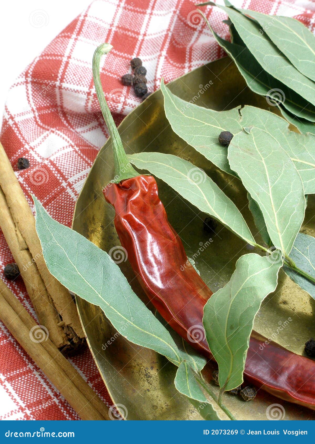 Dried Chilli And Bay Leaves2 Picture. Image: 2073269