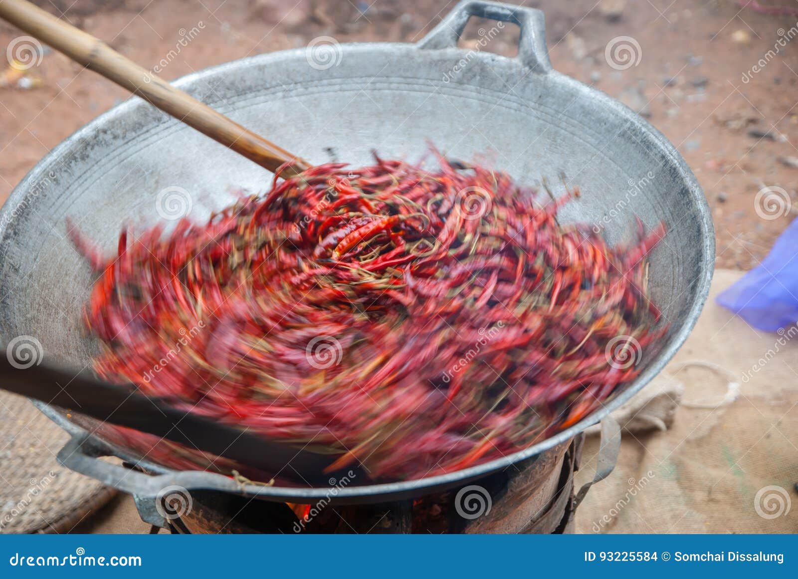 Dried chilli burn stock photo. Image of seasoning, chillies - 93225584