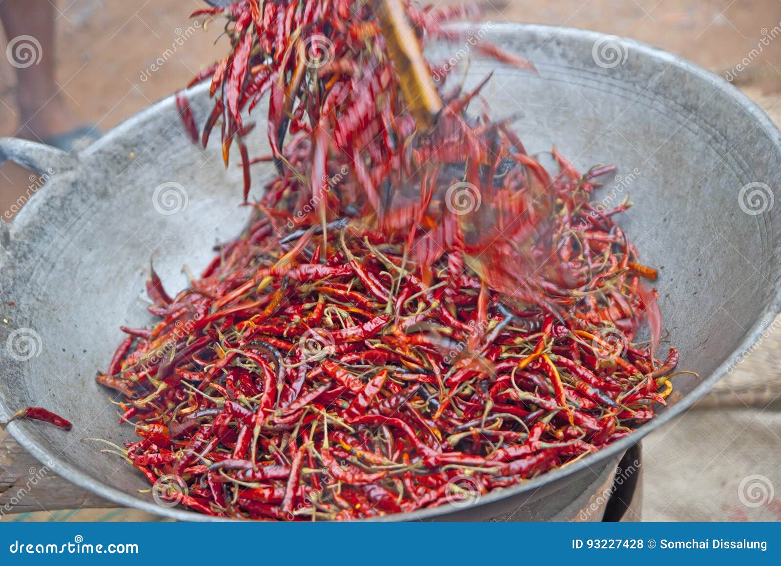 Dried Chilli Burn in Thailand Stock Photo - Image of plant, mexican ...