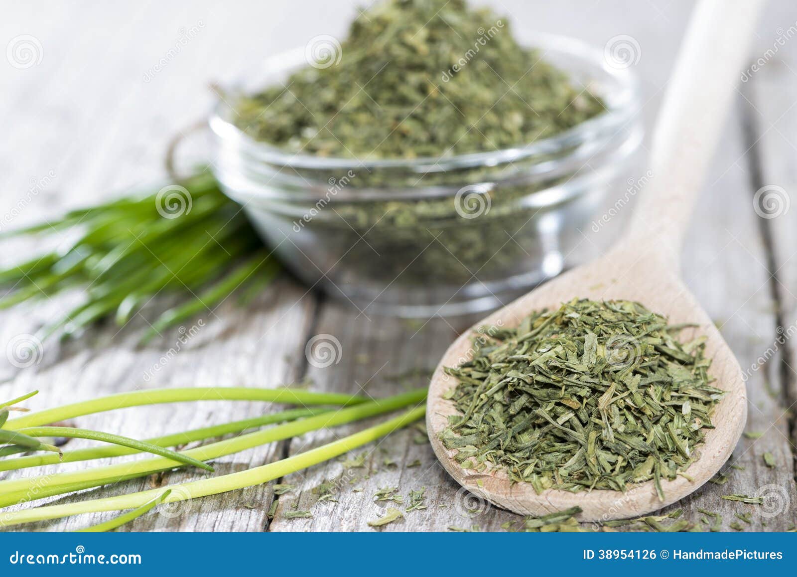 Dried Chive stock photo. Image of herbal, bunch, harvest - 38954126