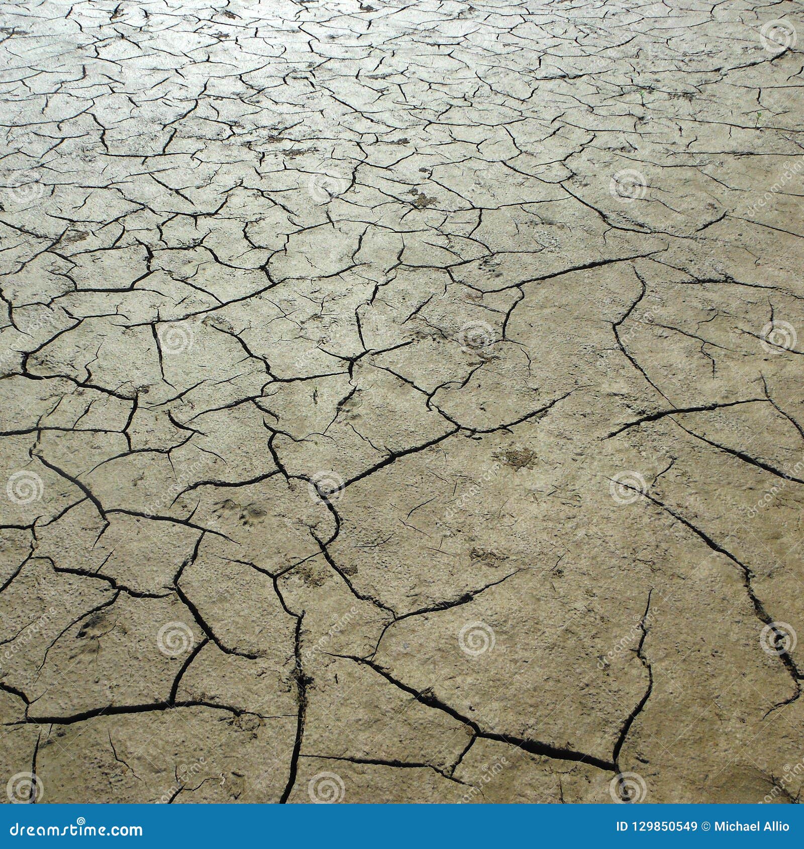 Dried Clay Displays A Cracking Texture Stock Image | CartoonDealer.com ...