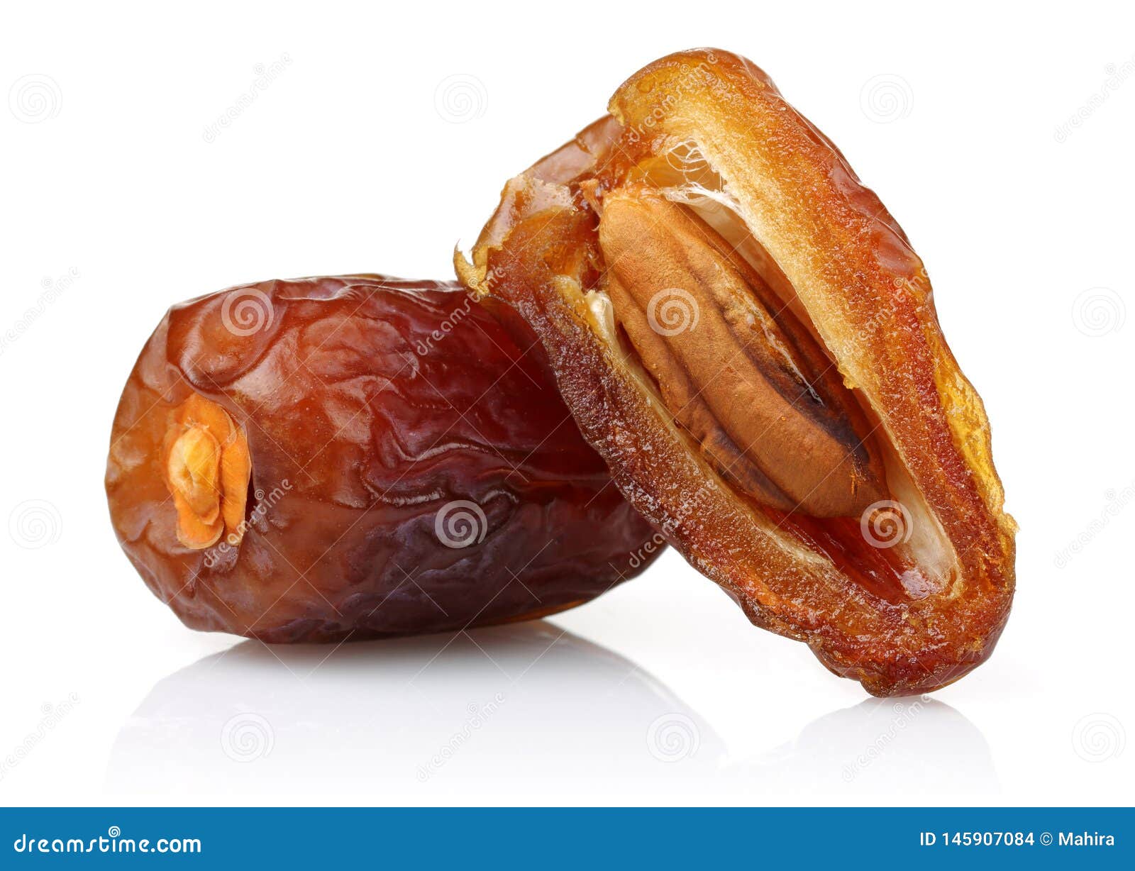 Dried Date Fruit Isolated on White Stock Photo - Image of fruit ...