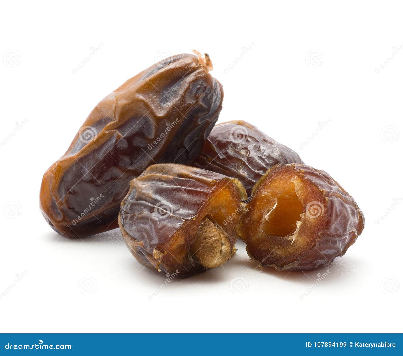 Dried date fruit on white stock image. Image of food - 107894199