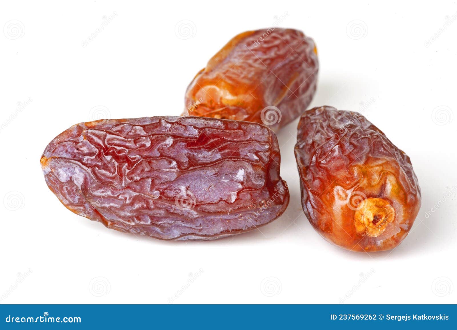 Dried Dates Isolated on White Stock Photo - Image of nutrition, fruit ...