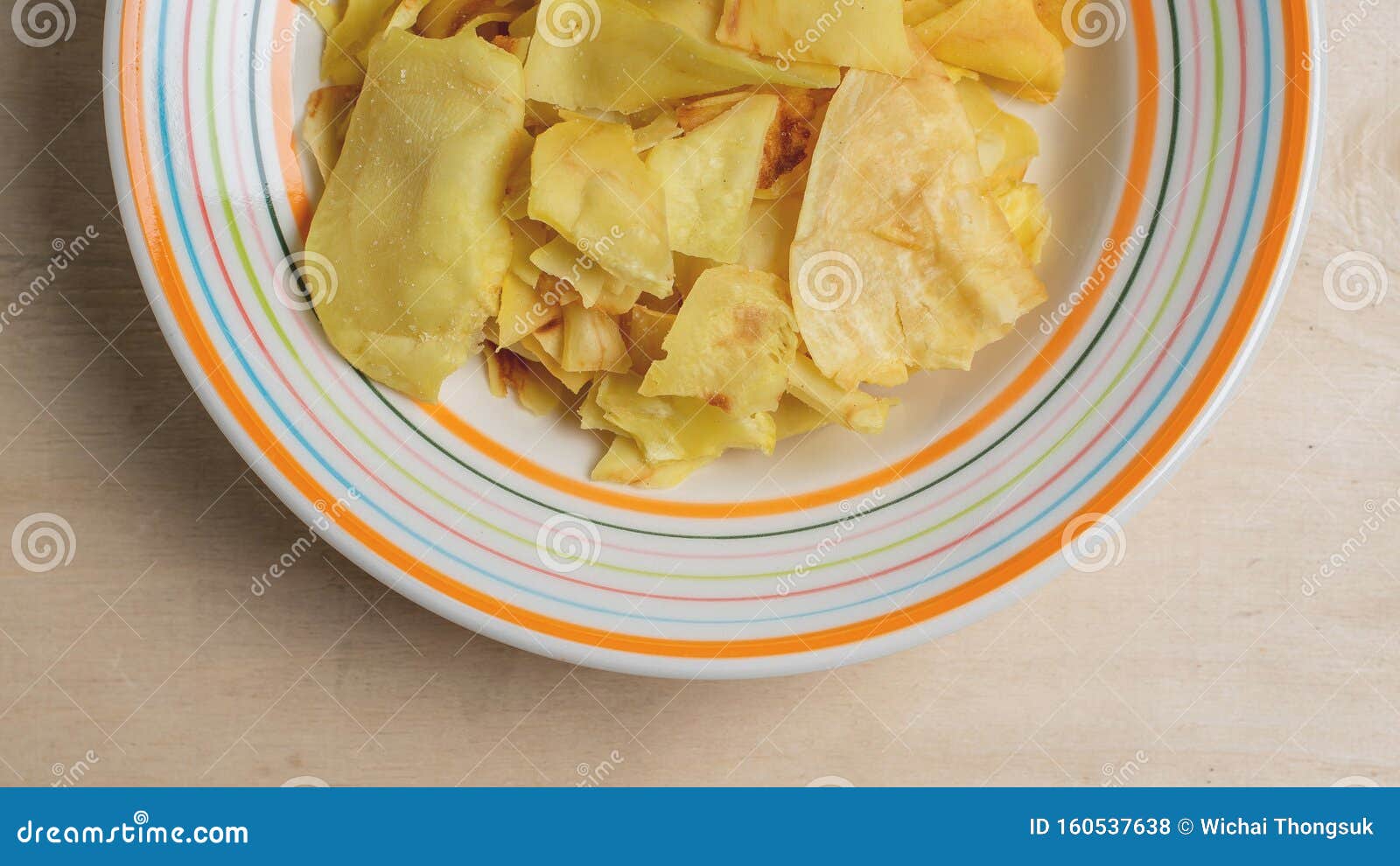 Dried durian deep-fried stock photo. Image of crunchy - 160537638