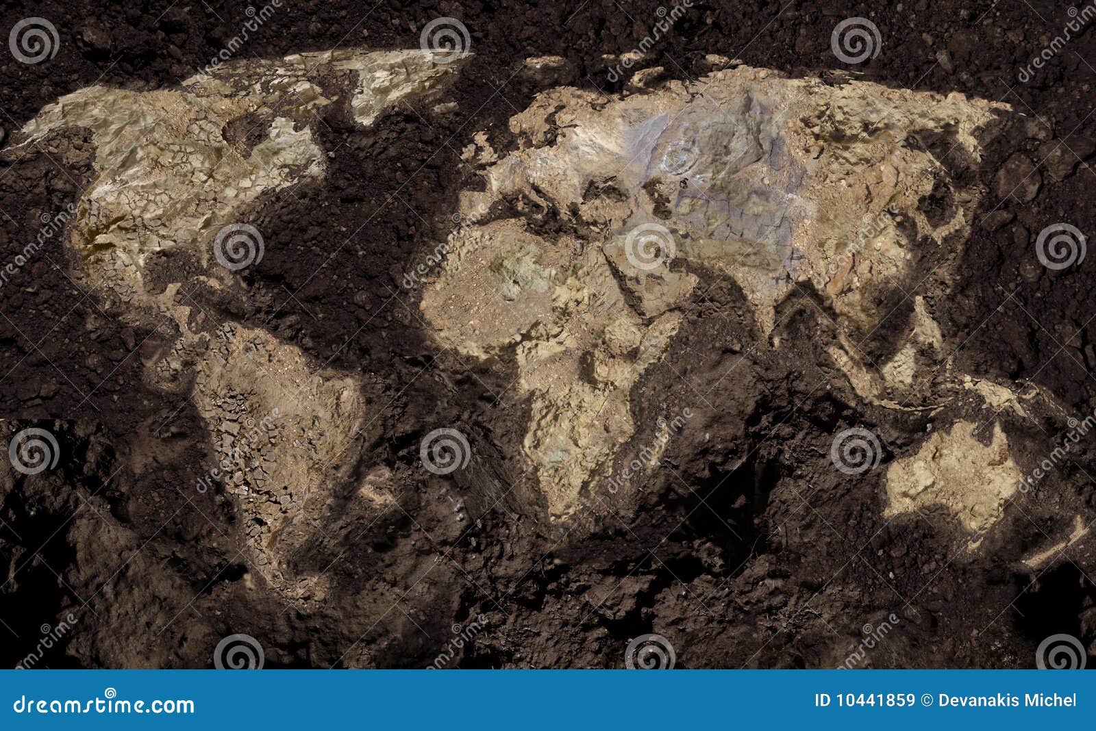 Dried Earth stock illustration. Illustration of desertic - 10441859