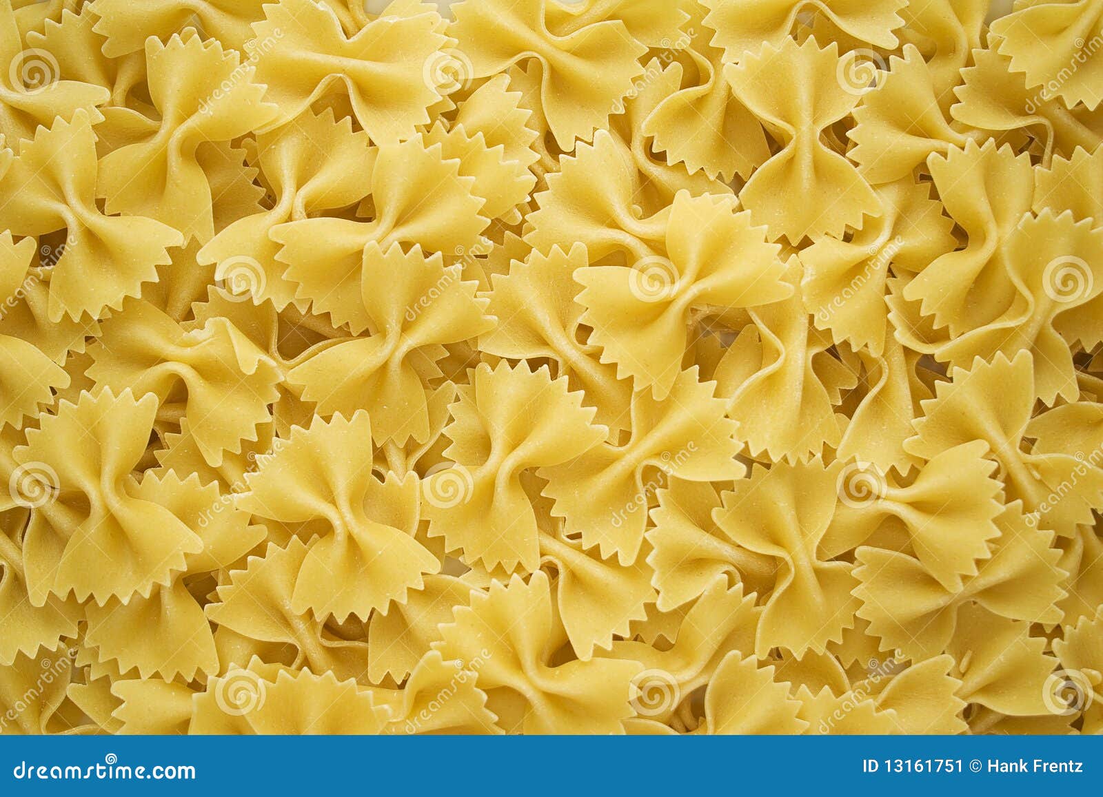 Dried Farfalle Bow Tie Pasta Stock Image - Image of spiral, healthy ...