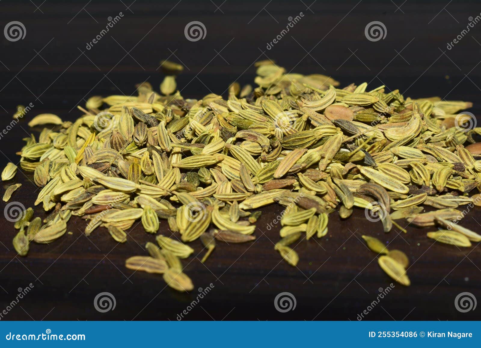 Dried fennel seed stock photo. Image of india, flavor - 255354086
