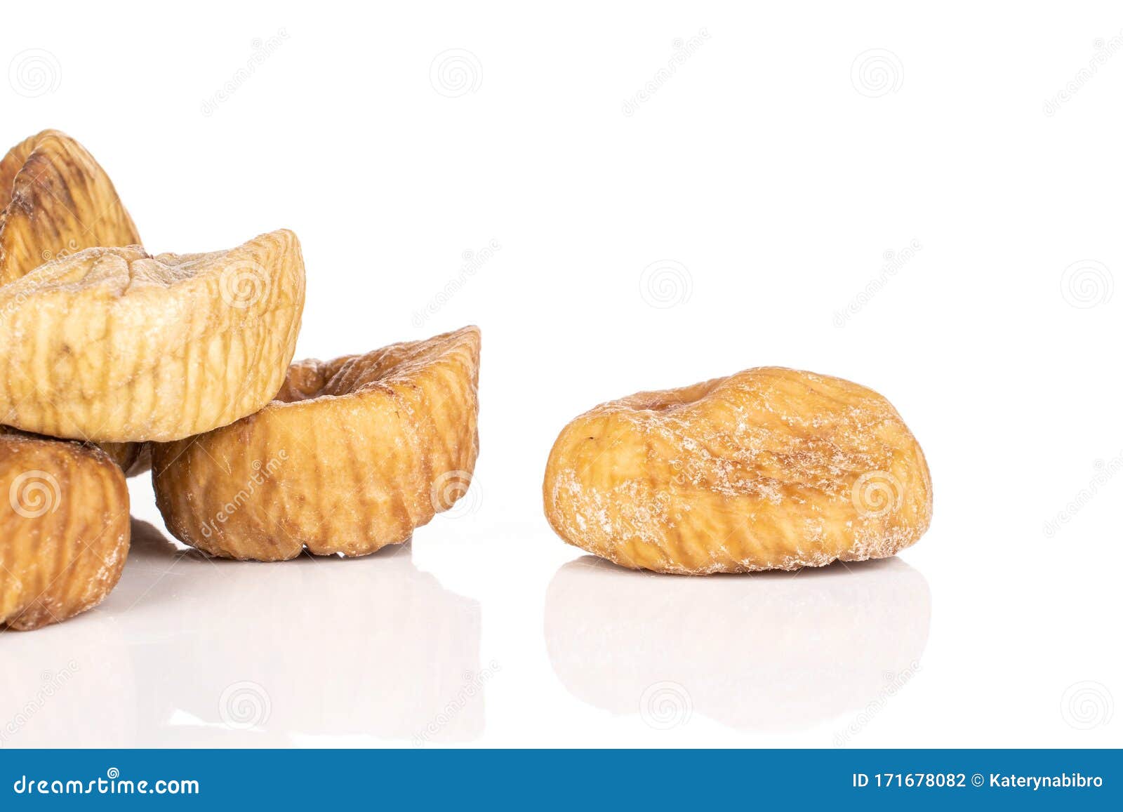 Dried Fig Fruit Isolated on White Stock Photo - Image of exotic ...