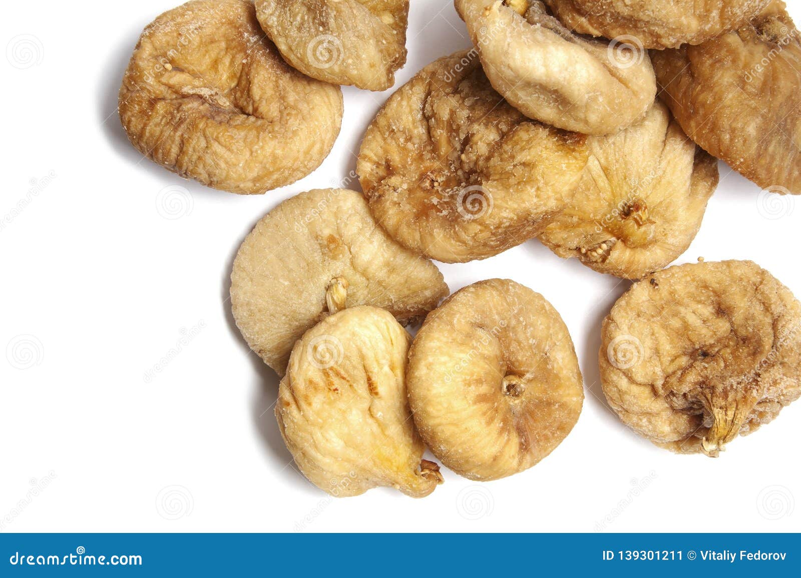 Dried Fig Isolated on a White Background Stock Image - Image of place ...