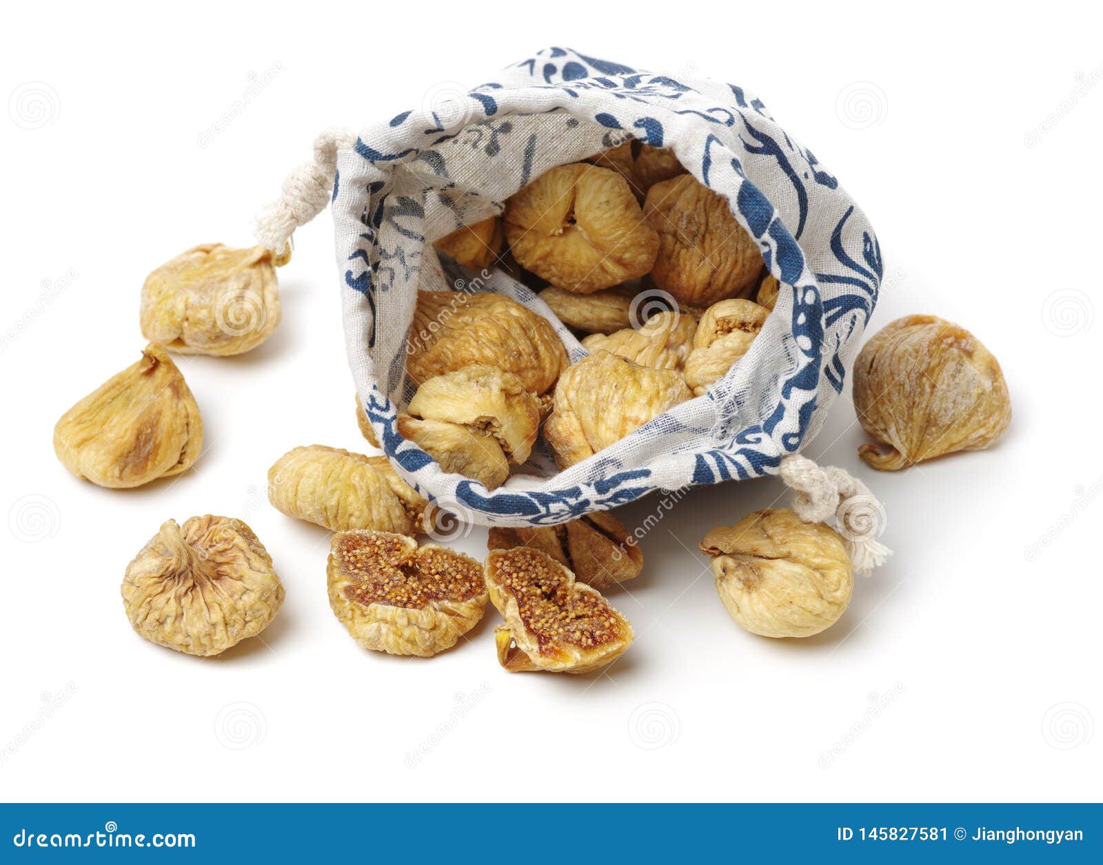 Dried fig stock image. Image of calories, isolated, closeup - 145827581