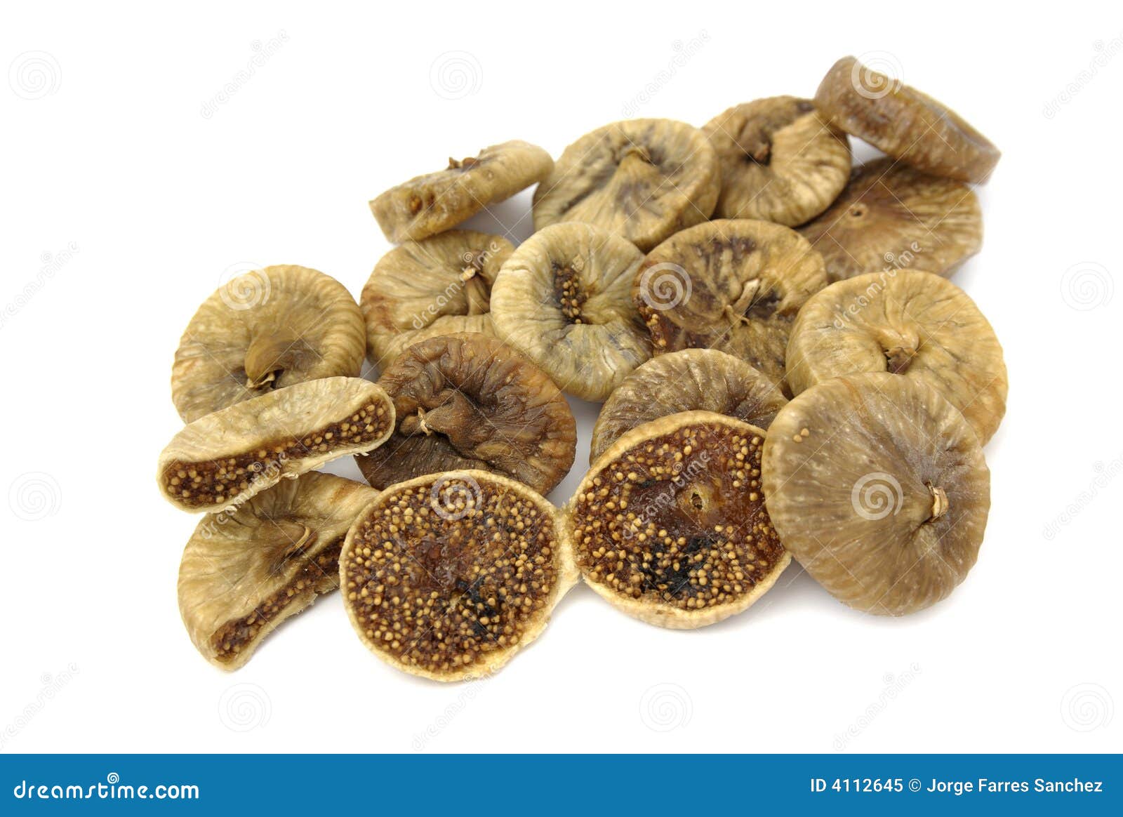 Dried figs stock image. Image of white, delicious, figs - 4112645