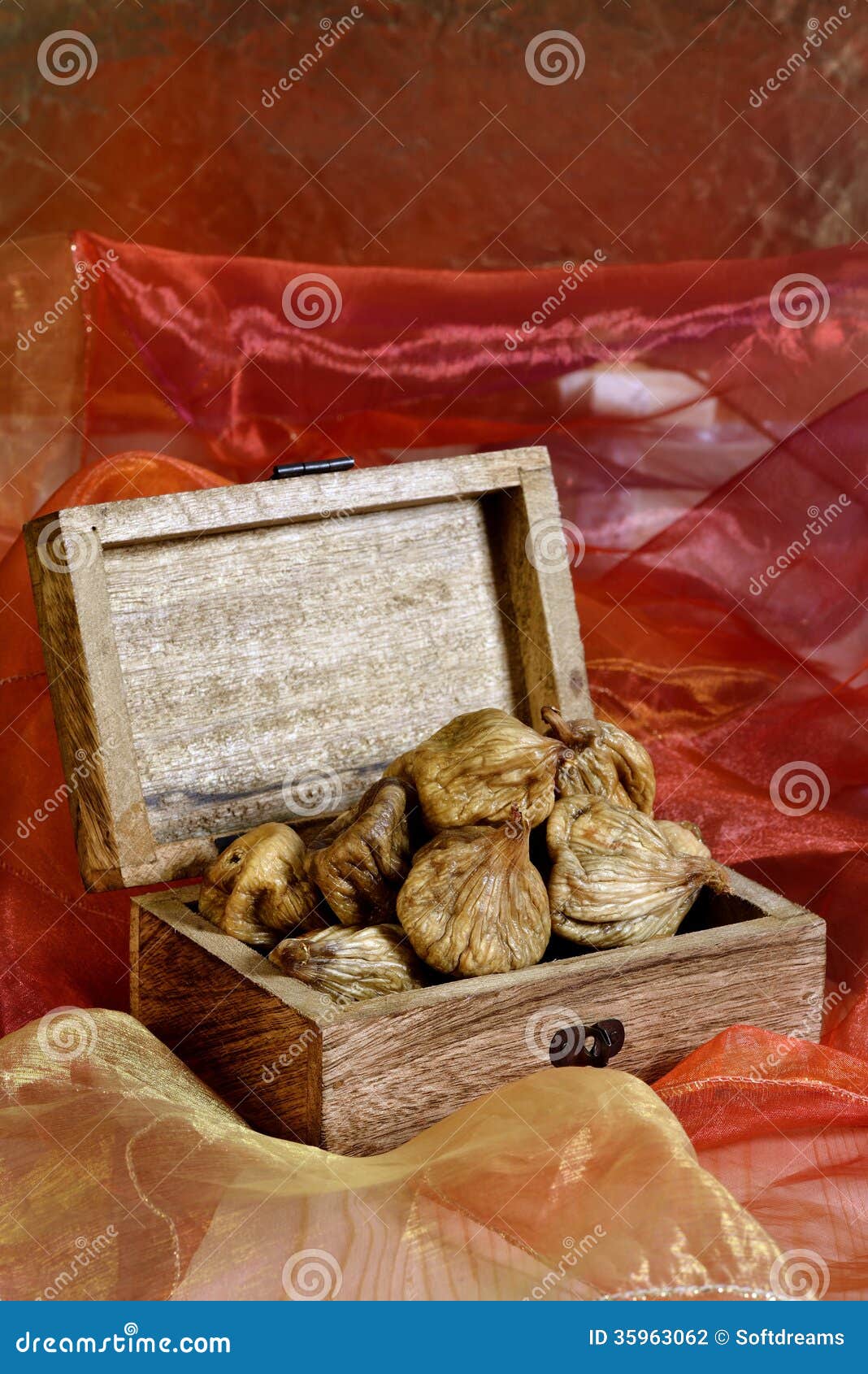 Dried figs in box stock photo. Image of dried, candy - 35963062