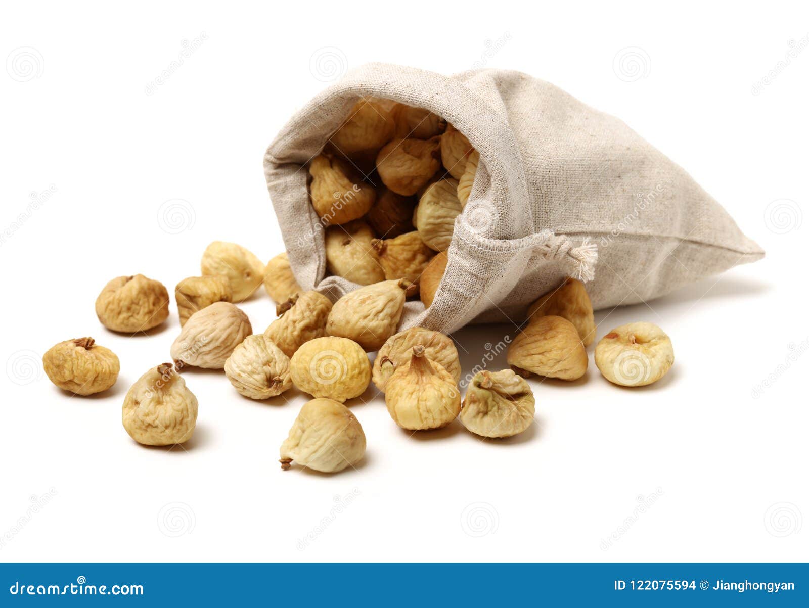 Dried figs stock photo. Image of sack, sliced, healthy - 122075594
