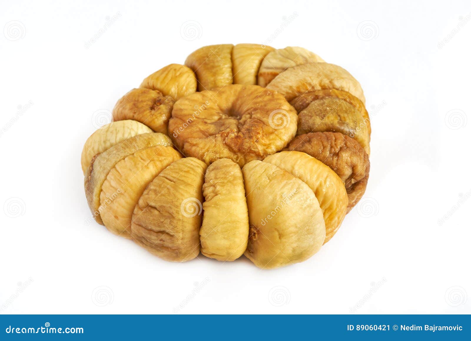 Dried Figs in Round Packaging Stock Image - Image of preserved, detail ...
