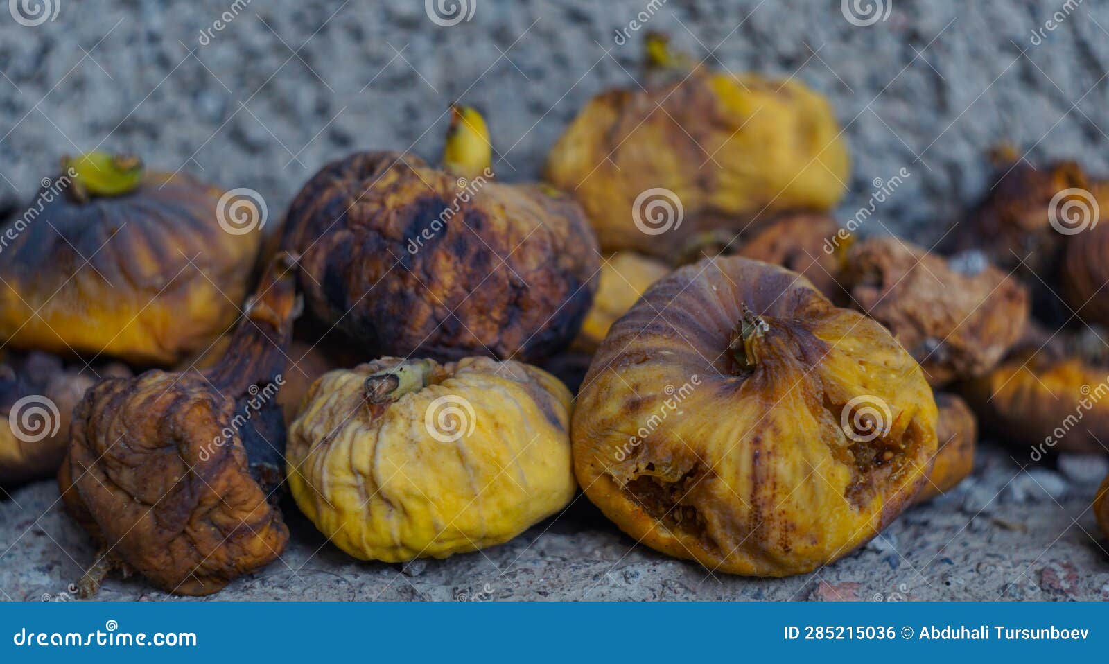 Dried figs stock photo. Image of eating, yellow, sweet - 285215036