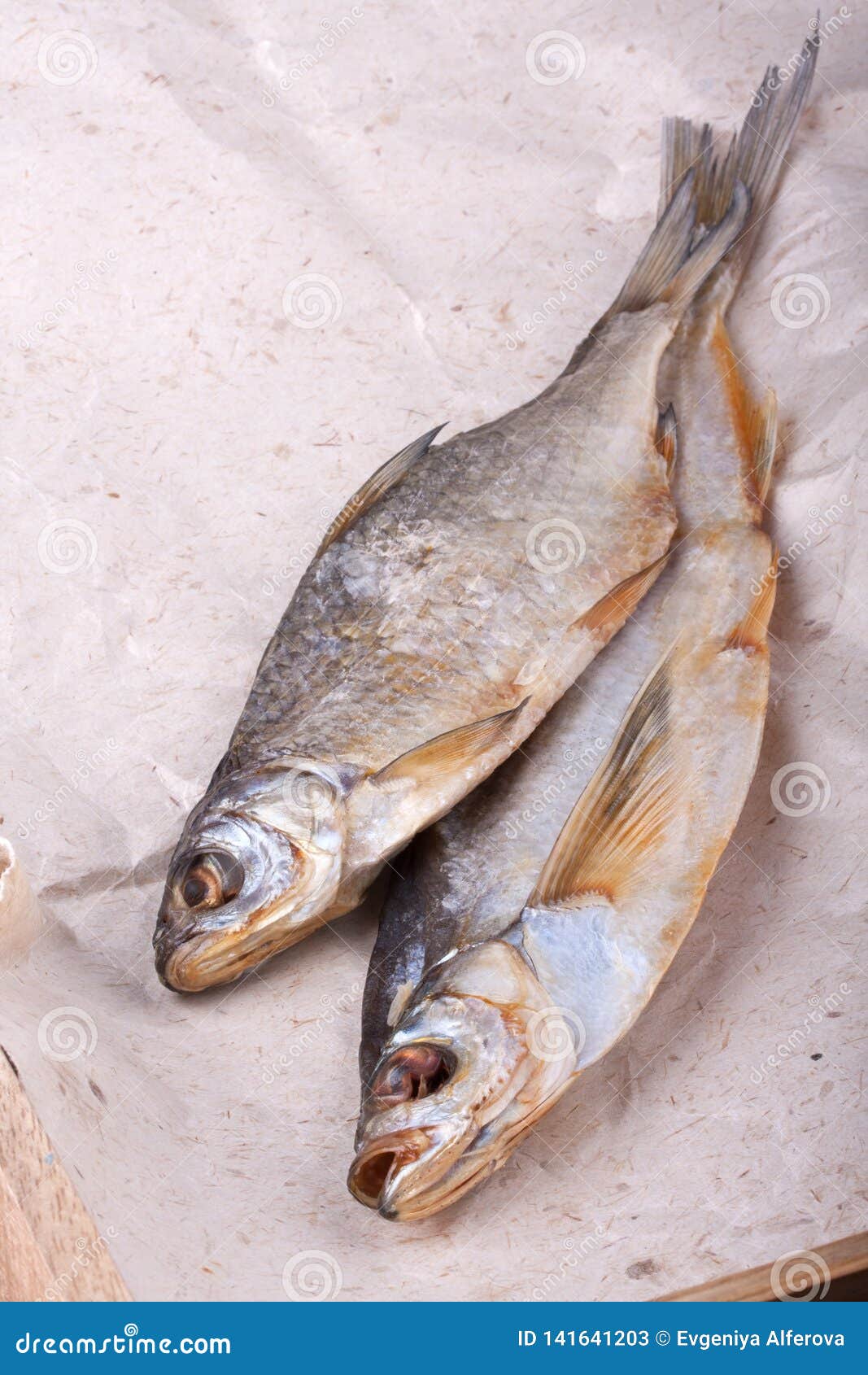 Dried fish, caspian roach stock image. Image of dried - 141641203